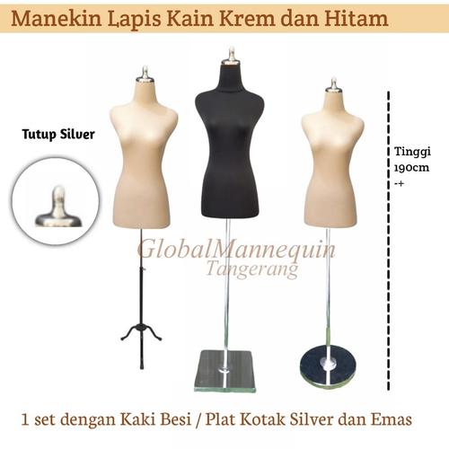 Jual Manekin Setengah Badan Wanita dengan kaki besi Premium (TUTUP ...