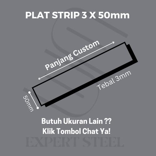 Jual PLAT STRIP 3 X 50 X 1 Meter - Kota Tangerang - expert steel ...