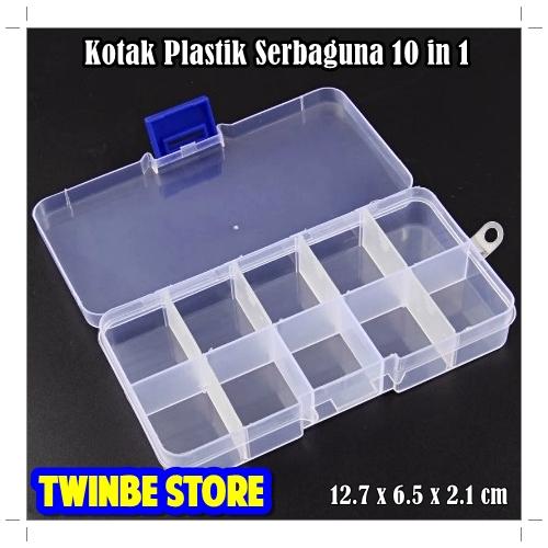 Jual Kotak Plastik Storage Box Multifungsi 20 Sekat Aksesoris Perkakas ...