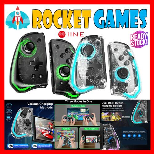 Promo IINE Wireless Bluetooth Controller Joypad Nintendo Switch Elite ...