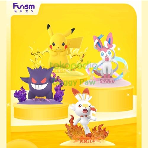 Jual FUNISM Pokemon Pikachu Gengar Sylveon Scorbunny Series Figure ...