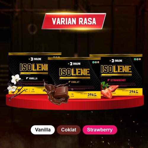 Jual Evolene Isolene 396gr/12 Sachet - Vanila - Kota Bekasi - FIT AND ...