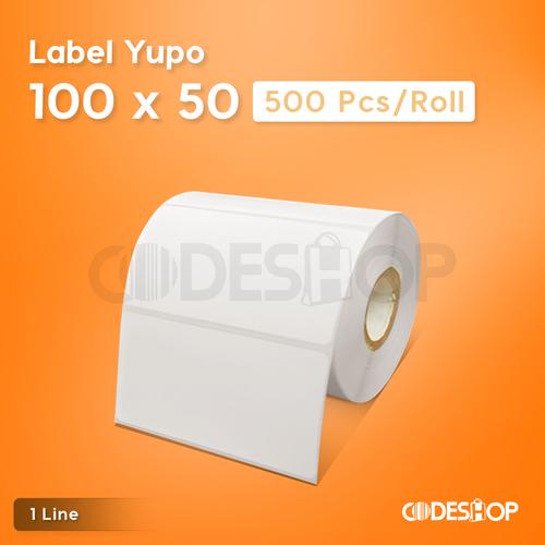 Jual STICKER LABEL ANTI AIR YUPO FASSON 100X50 ISI 500 - Kota Surabaya ...