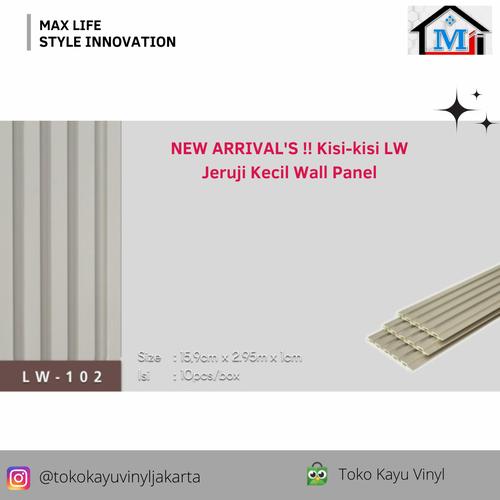 Jual Partisi dinding LW-102 wall panel interior tebal 1cm/lembar ...