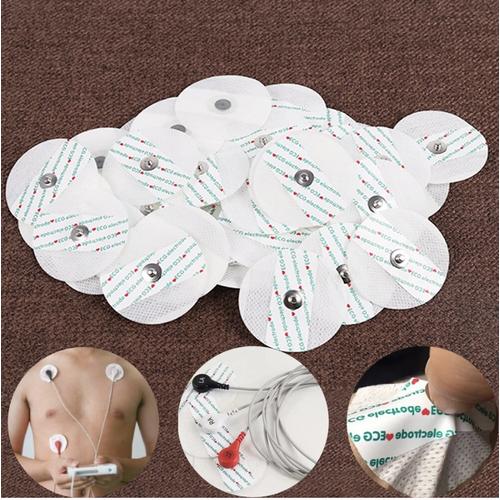 Jual 50pcs Pad Muscle Electrode Patch Medical Disposable ECG EKG Non ...