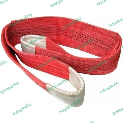 Jual Webbing Sling 5 Ton X 6 Meter 2 Eye 2 Ply Sands Sf 7:1 / Sling ...