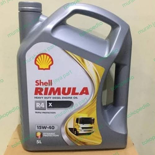 Jual Shell Rimula R4X sea 15W-40 Galon isi 5 Liter - Jakarta Barat ...
