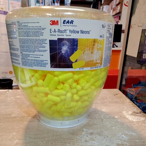 Jual 3M Refill Earplug Dispenser Yellow Neon 391-1004 Original ...