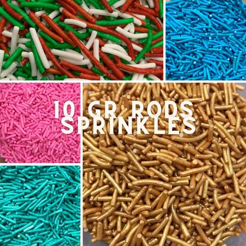Promo 10 GR RODS SPRINKLES - CAKE DECORATION TRIMIT GULA SPRINKLE MESES ...