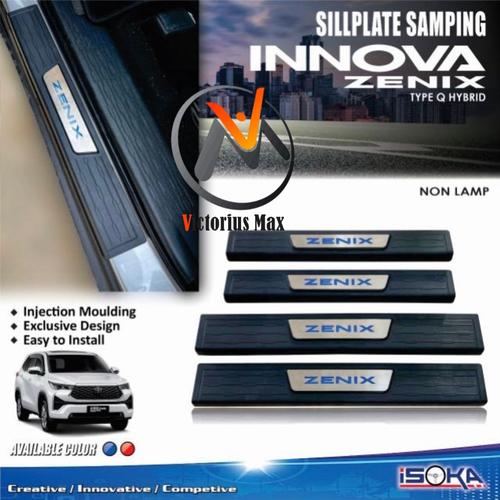 Jual SILLPLATE SIL PLATE SILL PLATE SAMPING Toyota Innova Zenix - LED ...