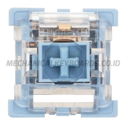 Jual Outemu Dustproof Milk Blue Switch (Tactile Click - Plate Mount ...