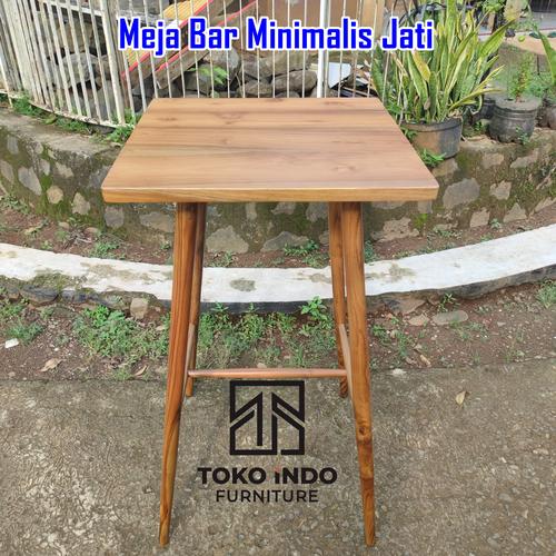Jual Meja Bar Kayu Jati Minimalis, Meja Cafe Bar, Meja Jati Bar Harga ...