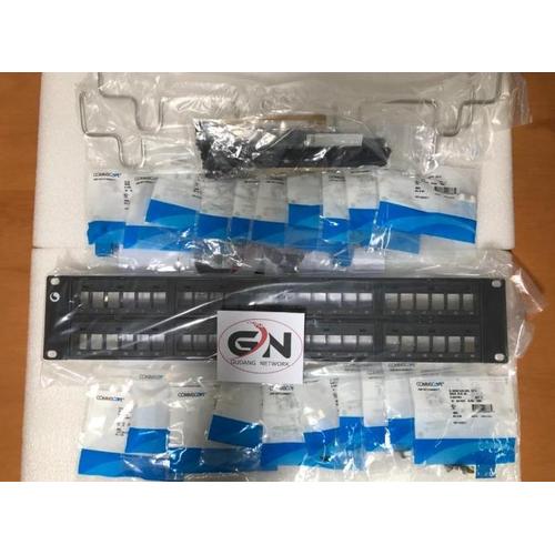 Jual AMP PATCH PANEL 48 Port CAT6 COMMSCOPE PATCH PANEL 48 Port CAT 6 ...