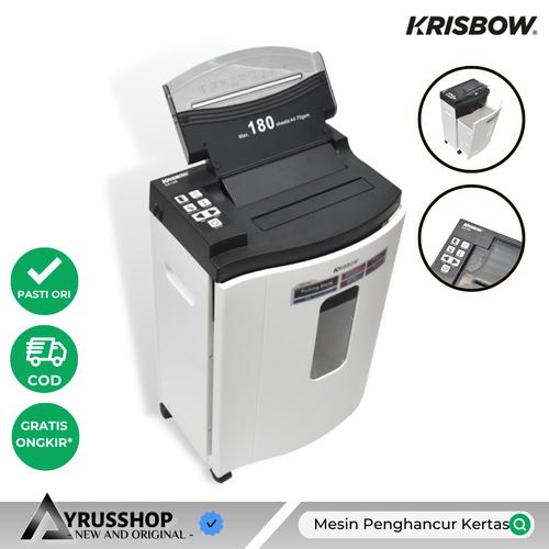 Jual Paper Shredder Mesin Penghancur Kertas Micro Cut Autofeed Krisbow ...