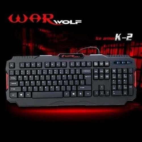 Jual [CUCI GUDANG] Keyboard Gaming Warwolf K2 - Backlight, Water ...