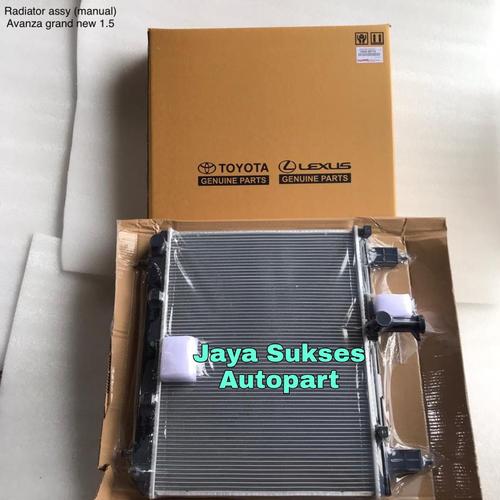 Jual Radiator assy Avanza Grand New 1.5 1500CC Manual asli original ...