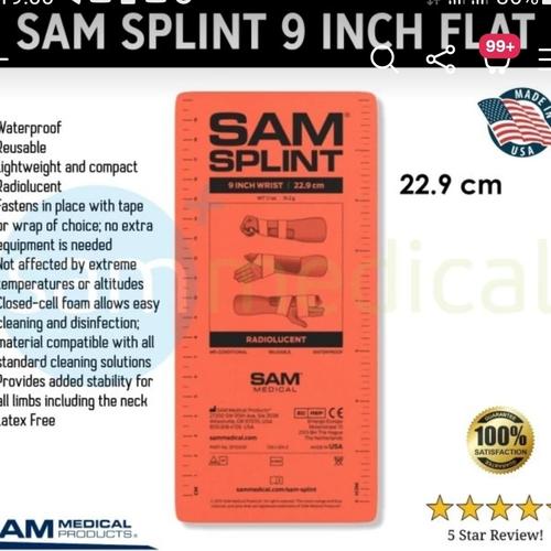 Jual Sam Splint 9 Inch - Kota Depok - AMBULANCE RENTAL | Tokopedia