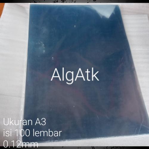 Jual 100 lembar plastik mika cover jilid 0.12mm ukuran a3 - Jakarta ...