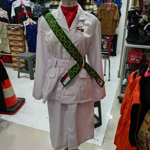Jual pakaian paskibra seragam paskibra cewek 1 set - M - Jakarta Pusat ...