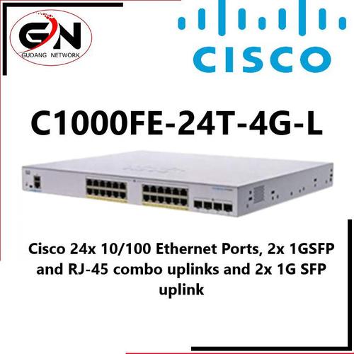 Jual Cisco Catalyst C1000FE-24T-4G-L / cisco catalyst c1000fe-24t-4g-l ...