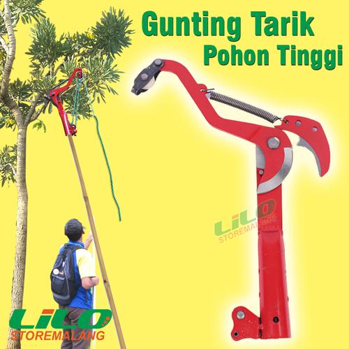 Jual Gunting Alat Potong Tarik Cabang Dahan Ranting Pohon Buah Tinggi ...