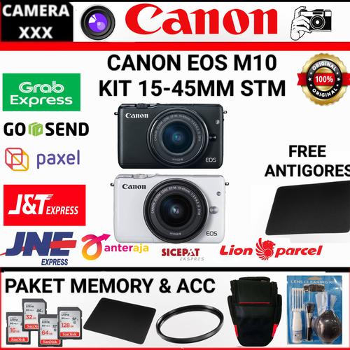 Jual KAMERA CANON EOS M10 KIT 14-45MM STM - BODY+LENSA, NON PAKET ...