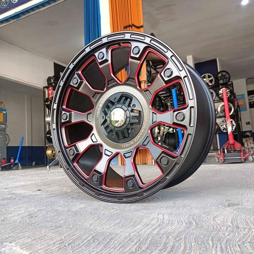 Jual velg hsr banteng r18 lebar 9 baut 6 pnp ranger strada triton ...