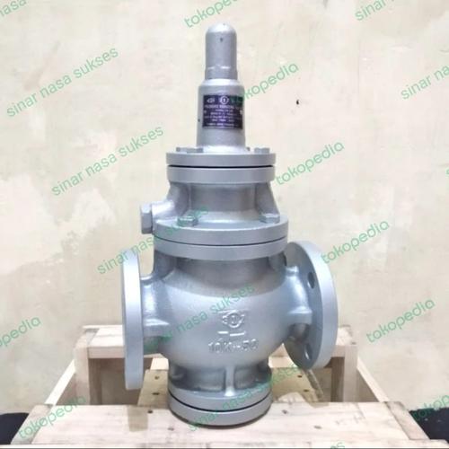 Jual PRV reducing valve 317 flange jis 10k 1" inch PRV steam 317 ...