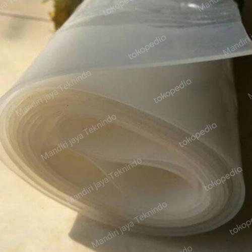 Jual Karet silikon putih 2mm x 100cm Lembaran / Silicone Rubber sheet - Jakarta Barat - Mandiri ...
