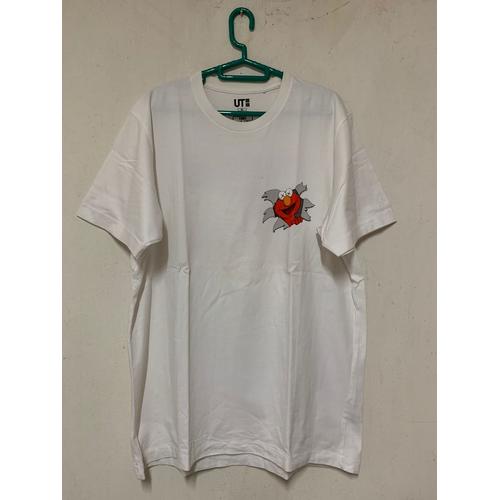 Jual Uniqlo Kaws Sesame Street Elmo Size XL - Jakarta Pusat - deuxie ...