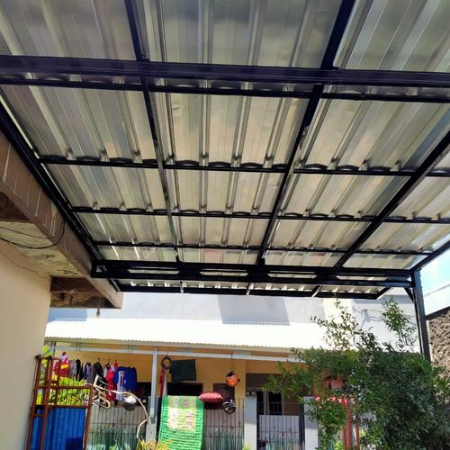 Jual kanopi carport minimalis atap spandek Pasiran+cet rangka - Kota ...