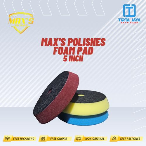 Jual MAX'S Polishes Foam Pad 5 inch Busa Poles 5inch, Busa Poles ...