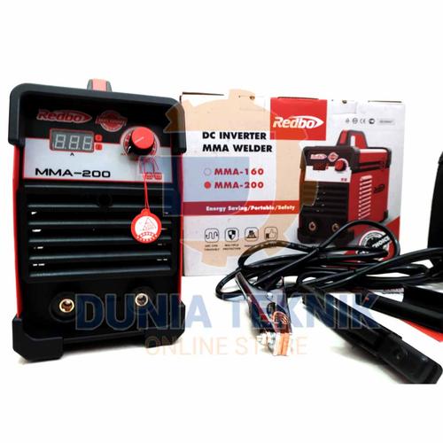 Jual REDBO Mesin Trafo Las Listrik MMA 200 A Welding Inverter IGBT 200A ...
