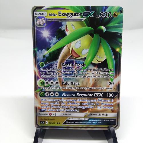 Jual Pokemon Indonesia Alolan Exeggutor GX RR - Kota Tangerang - Nick's Toy Box | Tokopedia