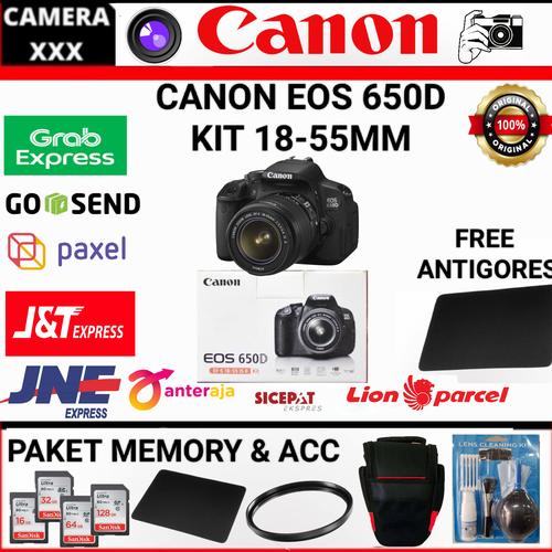 Jual CANON EOS 650D KIT 18-55MM / KAMERA DSLR CANON EOS 650D KIT 18-55MM - BODY ONLY, NON PAKET ...
