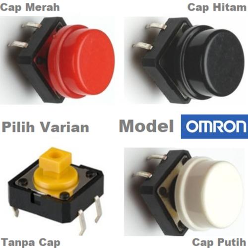 Jual Push Button B3F 4055+Cap Tactile tact Switch Saklar Tekan OEM ...