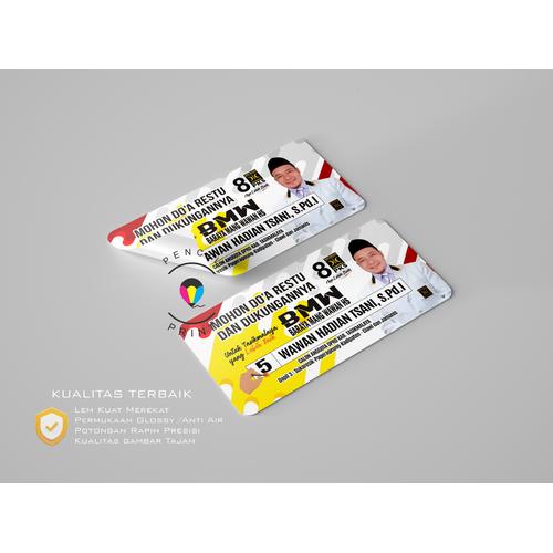 Jual STIKER PEMILLU 2024/STIKER MURAH/STIKER PARTAI MURAH UK 15X8 CM ...