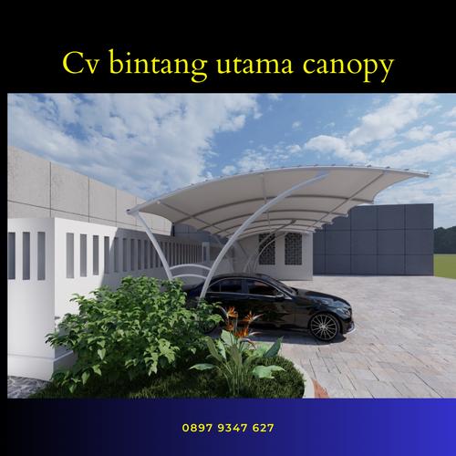 Promo Kanopi membran Moderen dan Elegan - Kanopi Atap Kain Memberan ...