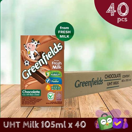 Jual Susu Greenfields UHT Choco Malt 105 ml x 40 pcs - Kab. Badung ...