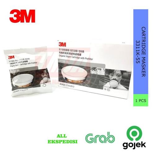 Jual 3M Filter Masker / Cartridge 3301 K-55 (SKU TMJ) - Kota Tangerang ...