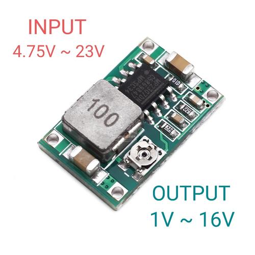 Jual step down mini 360 dc to dc buck converter 3A adjust voltage - Kab ...