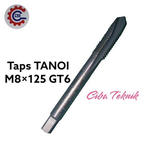 Jual Taps Mesin Lurus TANOI M8 /Taps PO TANOI M8×125 GT6 MADE IN JAPAN ...