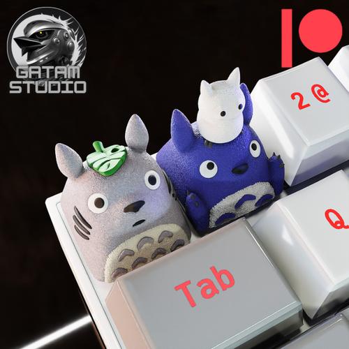 Jual Keycap Custom My neighbor Totoro "Totoro" Mechanical Keyboard ...