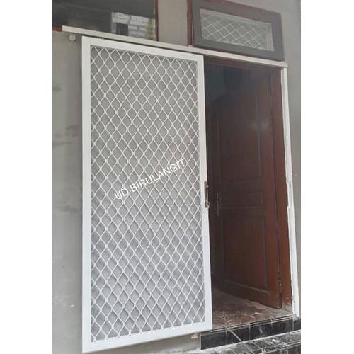 Jual Pintu Ekspanda Kasa Nyamuk Sliding Aluminium - Putih ...