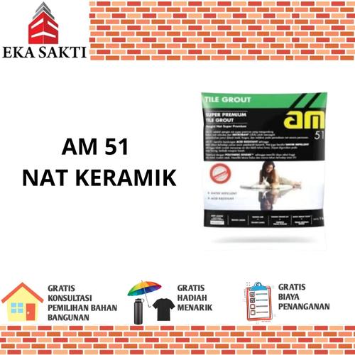 Jual AM 51 Pengisi Nat Keramik Putih/Premium Tile Grout White - Kota ...