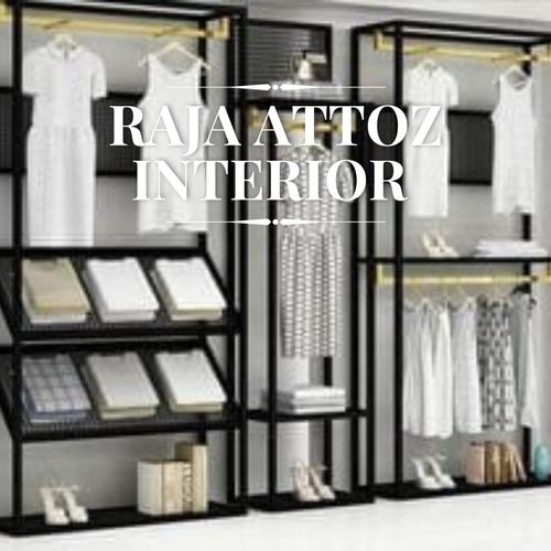 Jual RAI_Rak Baju Display Ram Expanda Butik Toko Pakaian - 1 Paket 3 ...