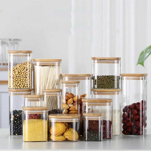 Promo Toples Kaca Jar Penyimpanan Makanan Minimalis Kedap Udara Tutup ...