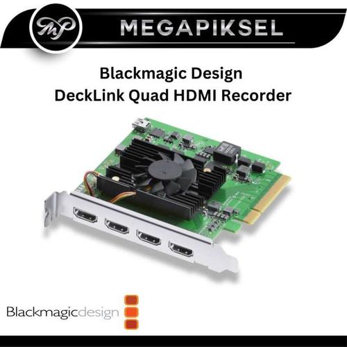 Jual Blackmagic Design DeckLink Quad HDMI Recorder - Jakarta Pusat - Megapiksel Store | Tokopedia