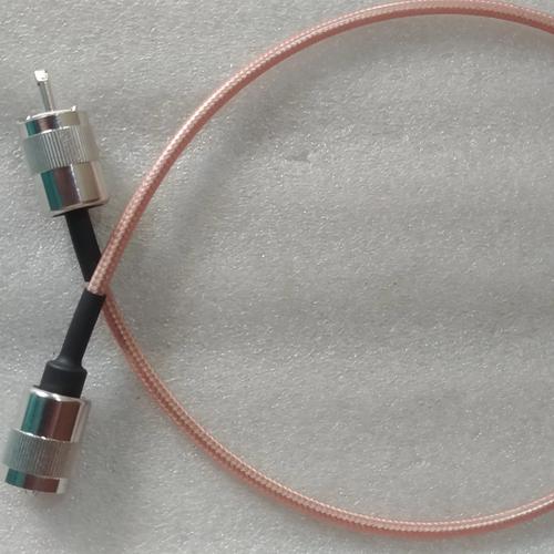 Jual kabel jumper rg58 RIG HT SWR PL male PL male semi teflon 60cm ...