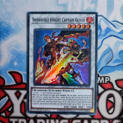 Jual yugioh infernoble knight captain oliver PHRA super rare original ...